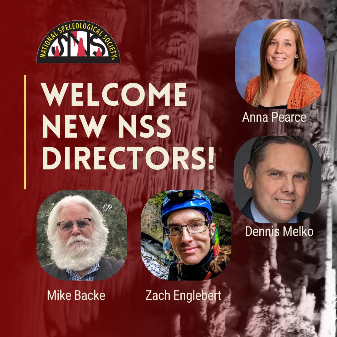 Congratulations to our 2024 NSS Directors! - National Speleological Society