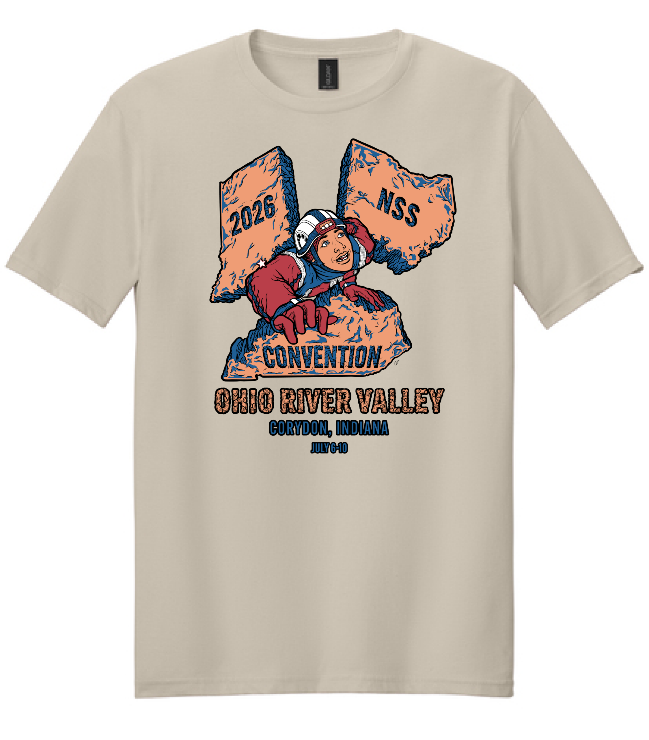 2026 Convention Shirt - National Speleological Society